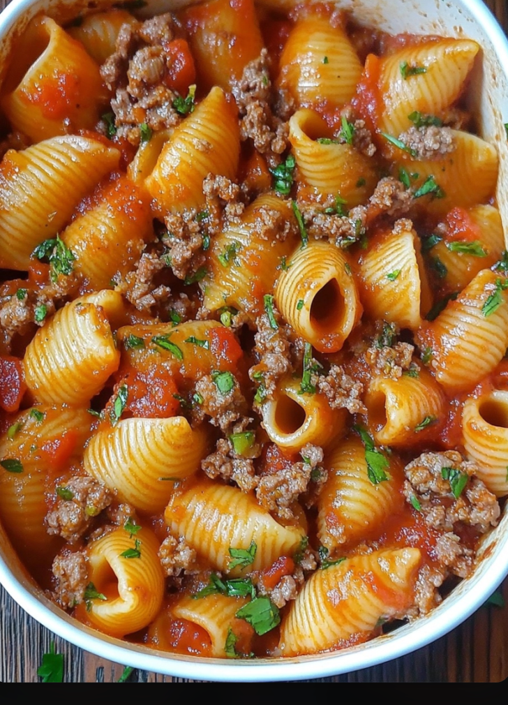 Pasta Shells with Ground Beef – Findatorr
